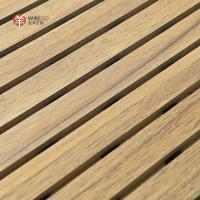 China Transform Interiors High-Performance Acoustic Groove Panels Fire Retardant MDF for sale