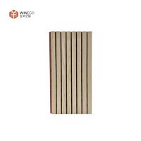 China Stylish Acoustic Treatment With Grooved Wooden Panels For Modern Architecture for sale