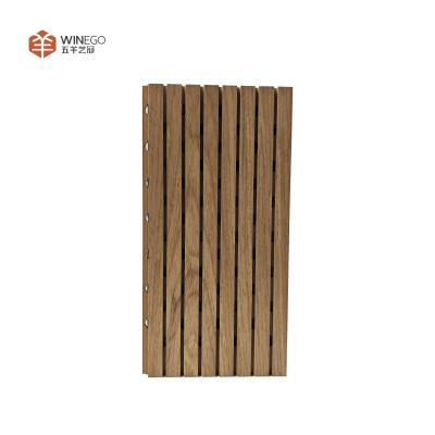 China Control Echo Effectively Winego Grooved Slotted Panels for Quiet Clear Interiors for sale