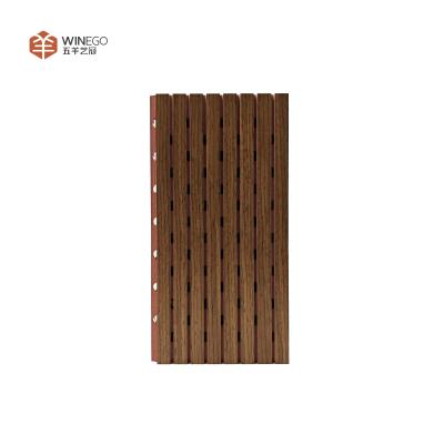 China Experience Natural Aesthetics and Superior Acoustics Wooden Groove Panels for sale