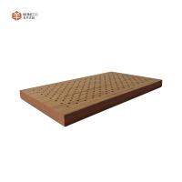 China Elegant Wood Veneer Perforated Acoustic Panel for Studios & Auditoriums for sale