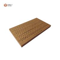 China Elegant Wood Veneer Perforated Acoustic Panel for Studios & Auditoriums for sale