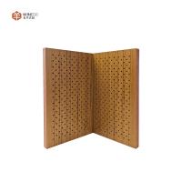 China Elegant Wood Veneer Perforated Acoustic Panel for Studios & Auditoriums for sale
