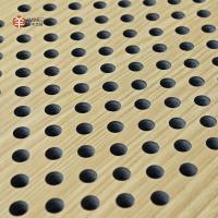 China Architectural Perforated Acoustic Panel Ceiling & Wall Installation for Auditoriums for sale