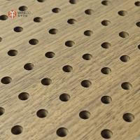 China Elegant and Easy-to-Install Perforated Acoustic Panel for Theaters & Halls for sale