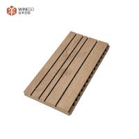 China Premium Fire-Rated Grooved Acoustic Panels for High-Performance Sound Spaces for sale
