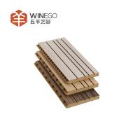China High-End Grooved Acoustic Wall Panels with Fire Resistance for Modern Interiors for sale