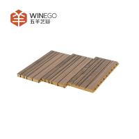 China High-End Grooved Acoustic Wall Panels with Fire Resistance for Modern Interiors for sale