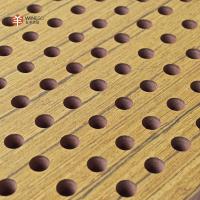 China Eco-Friendly Perforated Acoustic Panel For Conference Room Sound Control for sale