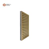 China Fire-Resistant Perforated Acoustic Panel For Cinema Wall and ceilling Soundproofing for sale