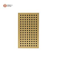 China Fire-Resistant Perforated Acoustic Panel For Cinema Wall and ceilling Soundproofing for sale
