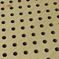 China Durable High NRC Perforated Acoustic Panel For Commercial Office Sound Solutions for sale