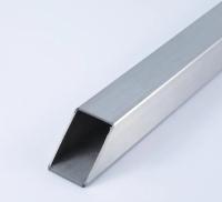 China Practical Brushed Square SS Pipe , Rustproof SS Rectangular Tube for sale