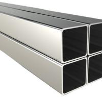 China Seamless 3 Inch Stainless Steel Square Pipe Welded Heatproof for sale