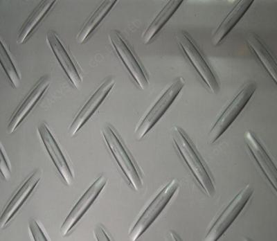 China Thickness 1-3mm Stainless Steel Embossed Plate Multipurpose Durable for sale