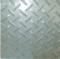 China 304 316L Checkered Stainless Steel Embossed Plate Thickened Practical for sale