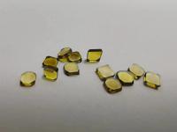 China Yellow HPHT Single Crystal Lab Grown Diamonds 3mm-6mm for Milling Tools with ±0.05mm Thickness Tolerance for sale