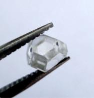 China White Rough HPHT Lab Grown Diamonds 1.0-1.5 ct Single Crystal Synthetic for Jewelry Manufacturing for sale