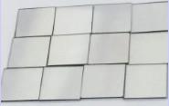 China 7x7x0.3mm Monocrystalline CVD Diamond Plate with 0.1mm Thickness Tolerance and Ra < 10nm Surface Finish for sale