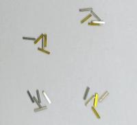 China HPHT Lab Grown Mono Crystal Diamond Strip 4x0.6x0.6mm Scratch Proof Yellow for sale