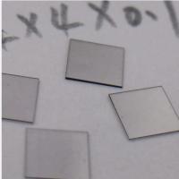China 4x4x0.1mm Single Crystal CVD Diamond Wafer Substrate for Optical and Industrial Applications for sale