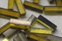 China 3x 0.8x0.8mm Yellow CVD HPHT Diamond Sticks for Vinyl Record Cutter Needle for sale
