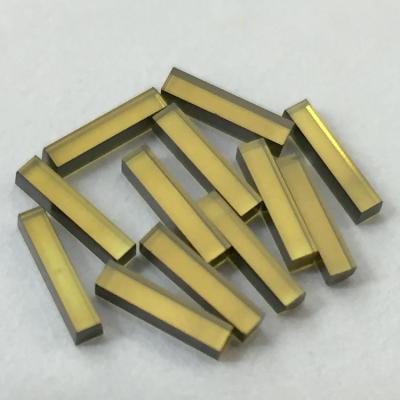China 4x0.7x0.7mm Single Crystal HPHT CVD Industrial Diamond Logs with Mohs 10 Hardness for Cutting Tools for sale