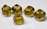 China MCD Mono Crystalline Diamond Dodecahedron/Tower Shaped 0.25-0.6ct Yellow Rough Industrial Diamond for sale