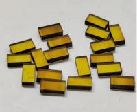 China Yellow HPHT Synthetic Diamond Plates 1-7mm for Cutting Tools - High Wear Resistance Industrial Grade for sale