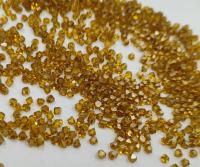 China HPHT Yellow Rough Diamond 2.8mm 80 Grade for Industrial Grinding and Dressing Tools for sale