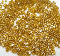 China HPHT Yellow Rough Diamond 2.8mm 80 Grade for Industrial Grinding and Dressing Tools for sale