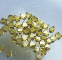 China Rough Synthetic Monocrystal HPHT Diamond 1.2mm-3mm for Industrial Grinding Tools with 3-Year Warranty for sale