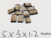 China 5x3x1.2mm Mono CVD Lab Grown Diamonds - 80-150 GPa Hardness Single Crystal Synthetic Diamonds for Industrial Tools for sale