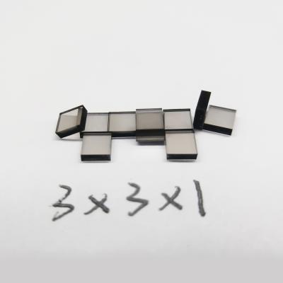 China CVD Lab Grown Diamond 3x3x1mm for Machining Tools - 80-150 GPa Hardness, ±0.05mm Tolerance for sale