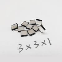 China CVD Lab Grown Diamond 3x3x1mm for Machining Tools - 80-150 GPa Hardness, ±0.05mm Tolerance for sale