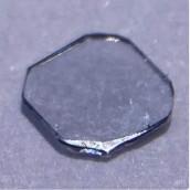 China Single Crystal Boron Doped Diamond Substrate - Blue HPHT Plate with 1E18 Boron Concentration and ±0.05mm Thickness Tolerance for sale