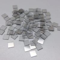 China 5x5x0.3mm Single Crystal CVD Synthetic Diamond Plate for Industrial Cutting Applications for sale