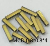 China MCD Diamond Logs Single Crystal Dressing Tools 3-4mm Size Range ±0.05mm Tolerance for sale