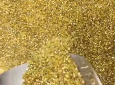 China Yellow HPHT Synthetic Diamond Powder for Grinding and Polishing - Moh's 10 Hardness with Custom Micron Sizes for sale