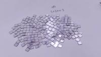 China 3x3x0.3mm CVD Lab Grown Diamond Plate Single Crystal Synthetic Diamond 100 Orientation for sale