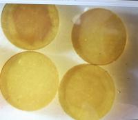 China Round HPHT Lab Grown Diamond Mono Crystal Optical Plate 3.5x1.1mm Yellow for sale