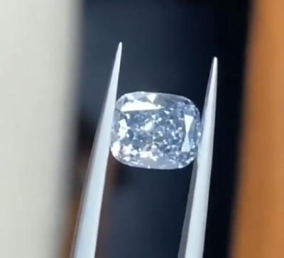 China Blue HPHT Polished Lab Grown Loose Diamonds 1-10 Carat VVS Clarity IGI Certified for sale