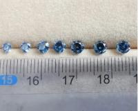 China HPHT Lab Grown Fancy Blue Diamond 0.001-5ct VVS Clarity for Jewelry Manufacturing for sale