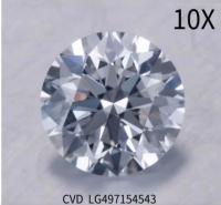 China 1.22 Carat E Color VVS2 3EX Cut CVD Lab Grown Diamond for Jewelry Manufacturing for sale
