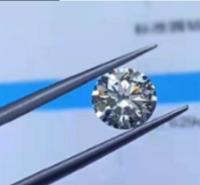 China Infi Lab Grown Diamond Solitaire Ring 1.00 Ct Round Cut Platinum IGI Certified for sale