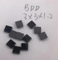 China BDD Boron Doped CVD Diamond Electrodes 0.1-2mm Thickness for Pure Water Treatment Systems for sale