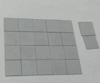 China Synthetic CVD Diamond Substrate 12x12x0.4mm with 130 GPa Hardness for Industrial Crystal Growth for sale