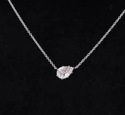 China Synthetic HPHT CVD Lab Grown Diamond Jewelry Necklace VS Clarity 1.0mm to 4.0mm for sale