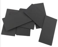 China Black B-Doped Polycrystalline CVD Diamond Film 1-100mm Size Moh's 10 Hardness for Waste Water Treatment for sale