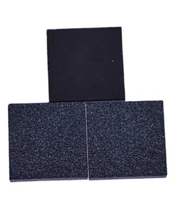 China Black B-Doped Polycrystalline CVD Diamond Film 1-100mm Size Moh's 10 Hardness for Waste Water Treatment for sale
